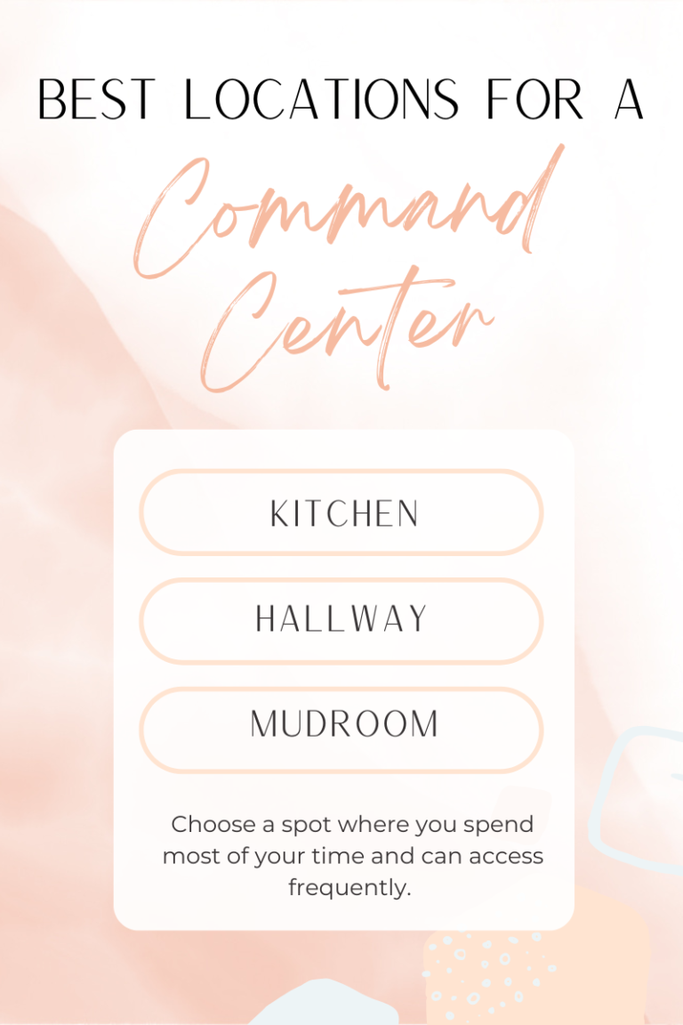 Family Command Centers: Organizing Your Busy Family | Meraki Home ...